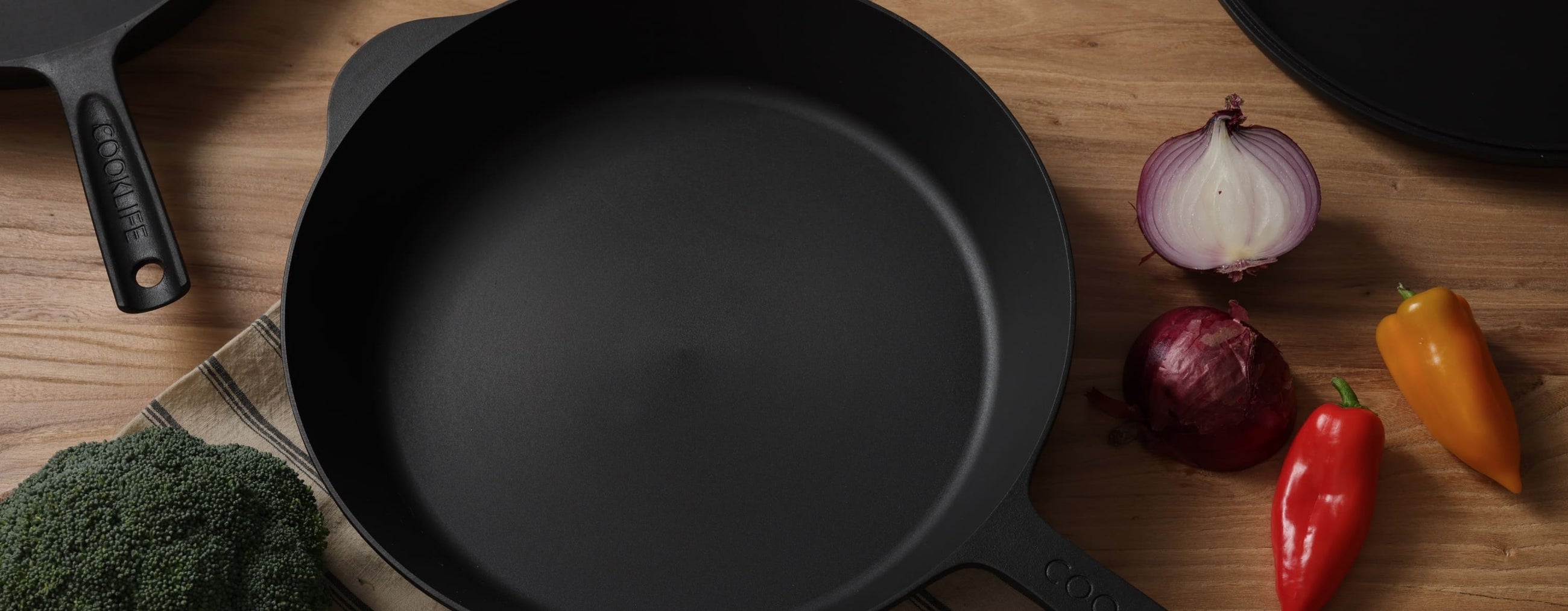 Cooklife - Smoother, Easier and Healthier Cast Iron Cookware